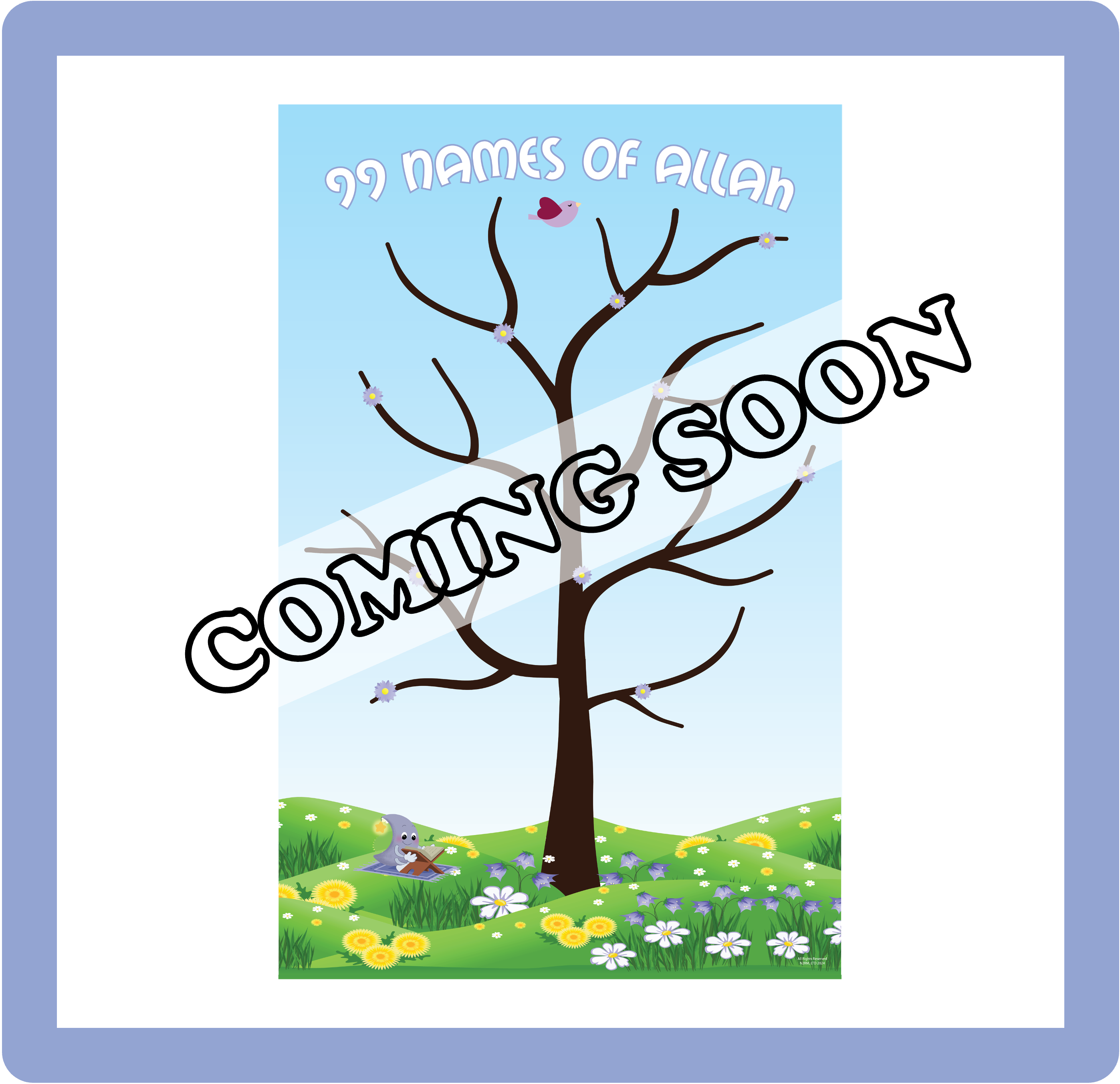 99 Names of Allah Tree & Activity Set (COMING SOON) – My Ramadan Moon ...